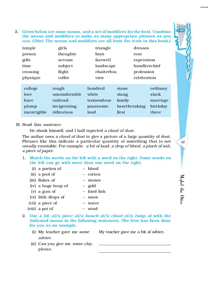 NCERT Book Class 10 English First Flight Chapter 6 The Hundred Dresses II