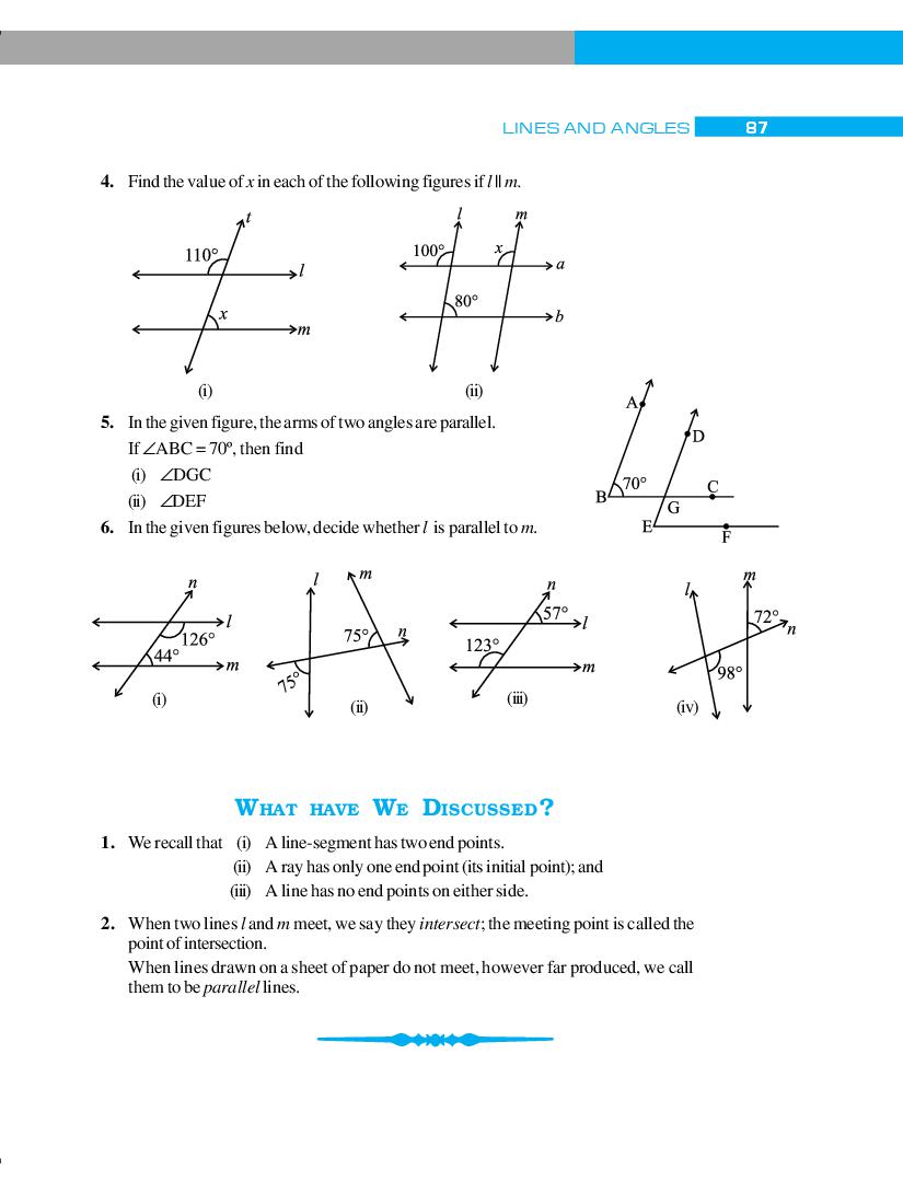 CBSE Class 7 Maths Chapter 5 Lines And Angles CBSE Study Group CBSE Class 7 Maths Chapter 5 Lines And Angles CBSE Study Group