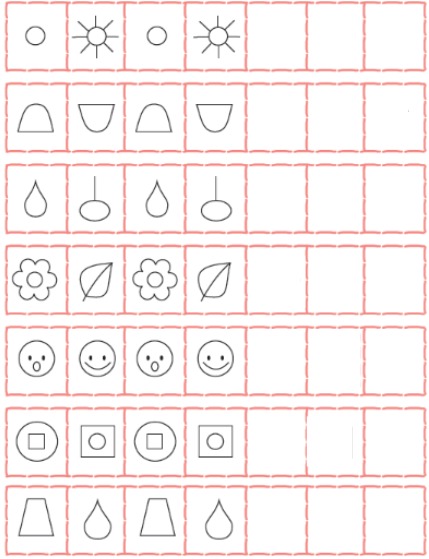 NCERT Solutions For Class 1 Maths Patterns Patterns ncert-solutions-for-class-1-maths-patterns-patterns